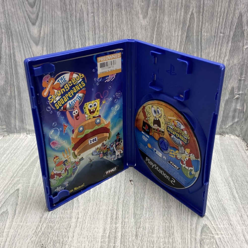 Pre-owned SONY PS2: NICKELODEON THE SPONGEBOB SQUAREPANTS MOVIE - Own4Less